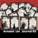 Gothic Junk Journal Printable Pages Kit Annabel Lee Love Victorian ...