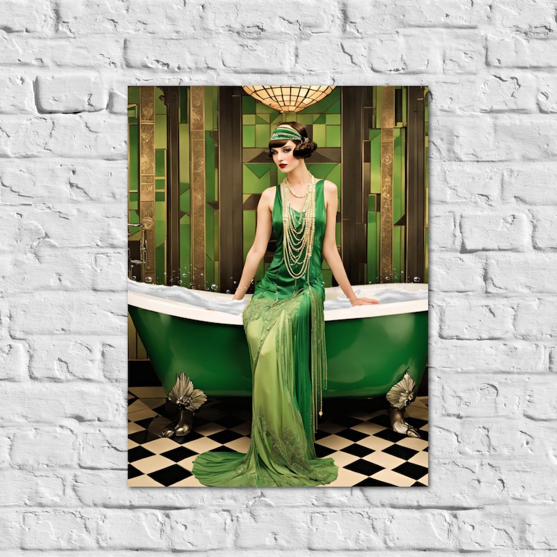 Art Deco Prints Etsy
