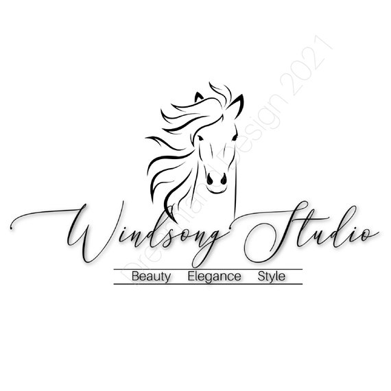 Custom Horse Logo Design