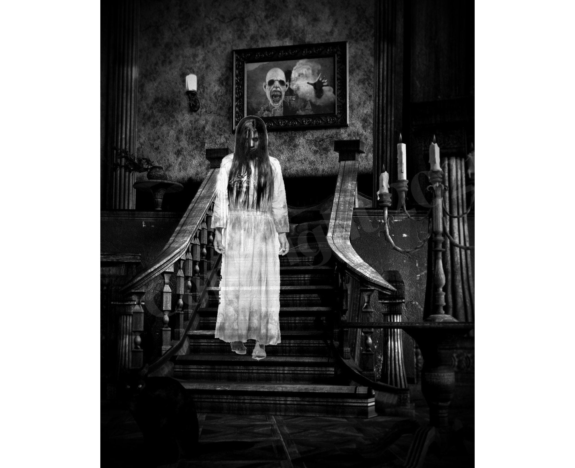 Scary Little Girl Ghost