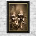 Creepy Children Portrait Horror Printable Old Ghost Photo Victorian ...