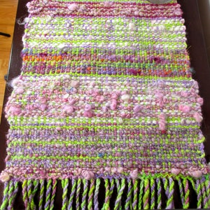 Handwoven Country Home Style Table Runner Farmhouse Chic Striped Woven ...