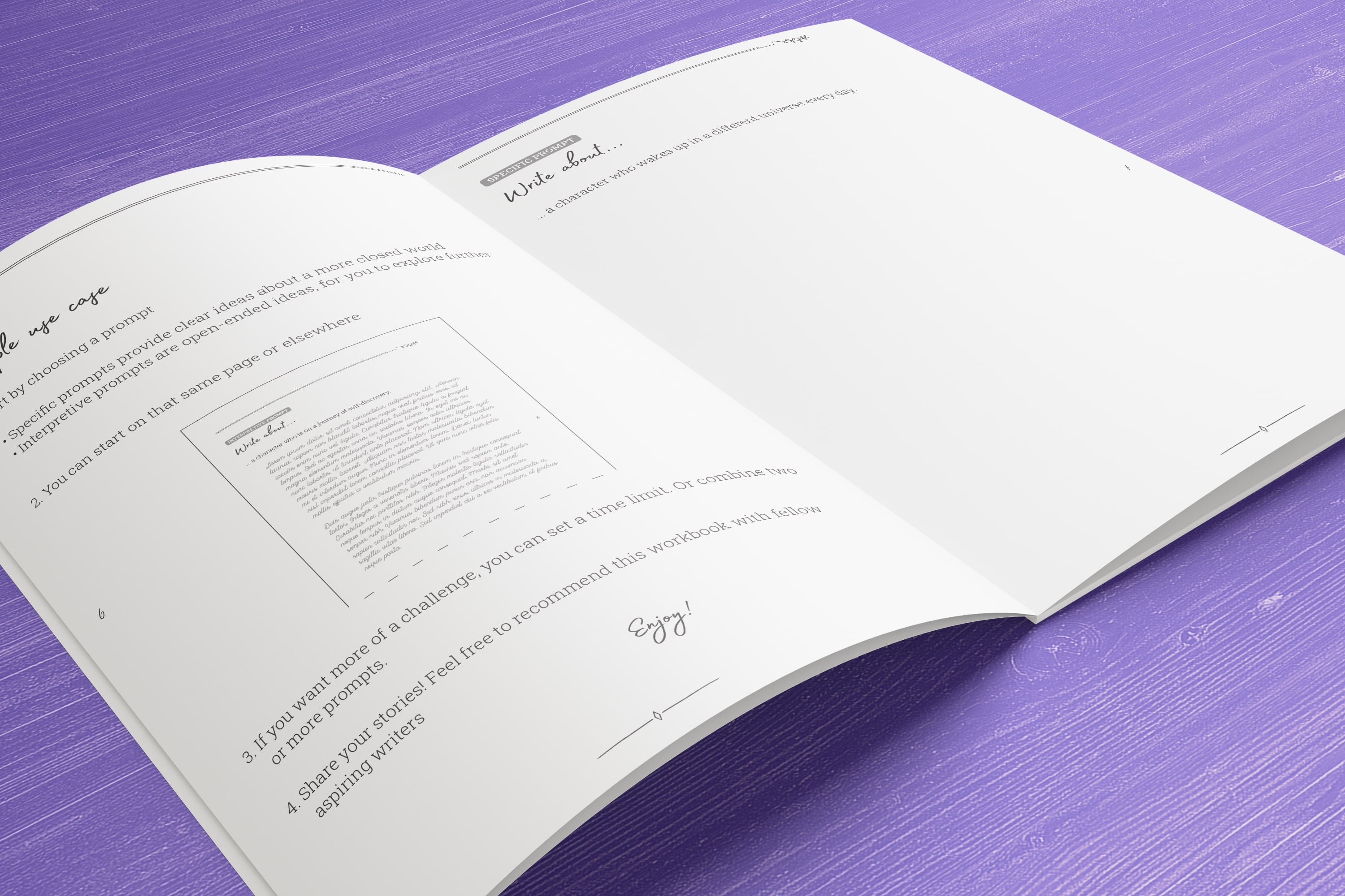 Writing Prompts for the Bold and Adventurous - Printable Creative ...