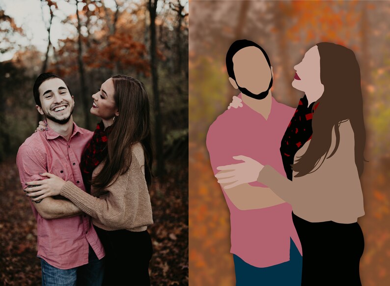 Custom Made Portrait Print - Etsy