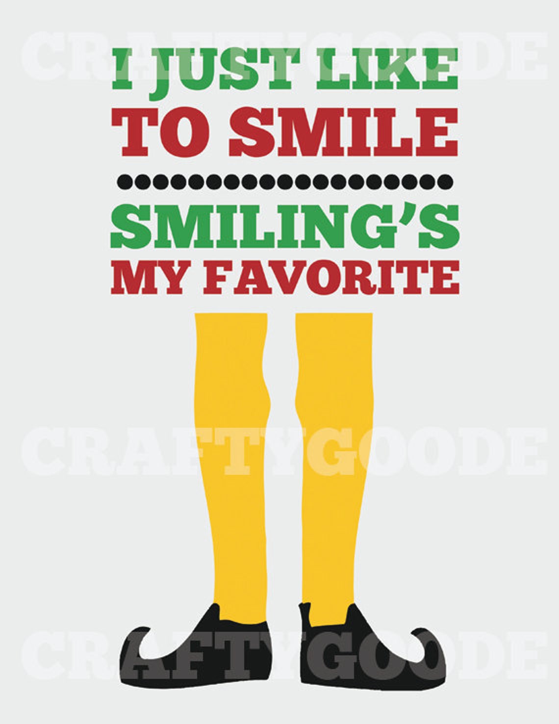 Set of 5 Elf Printable Signs - Etsy