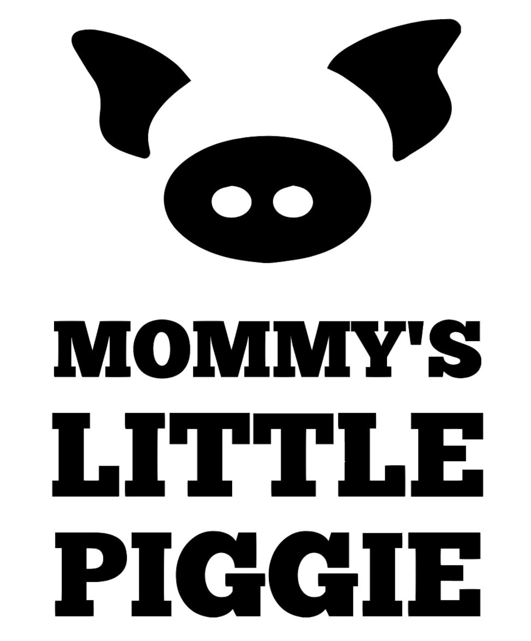 Mommy's Little Piggy - Christmas Story SVG - Etsy