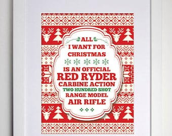 Christmas Story Red Ryder - Etsy