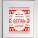 Christmas Story red Ryder Typography Print | Etsy