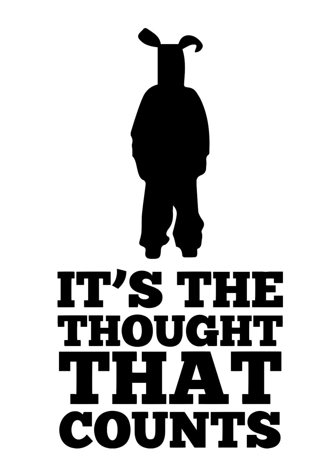 Thought That Counts - Christmas Story SVG - Etsy