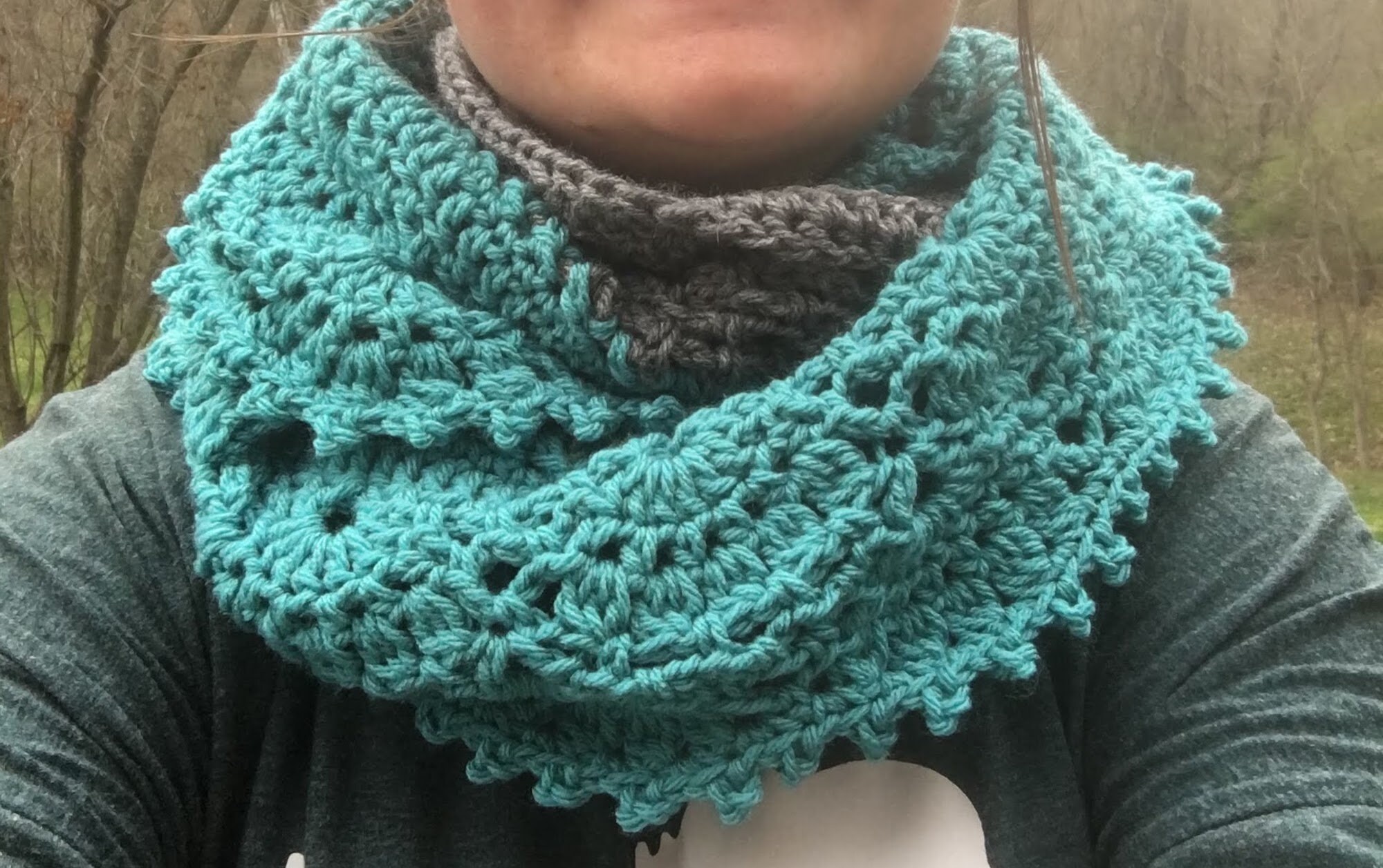 Lacy Fans Extra Large Cowl - Etsy