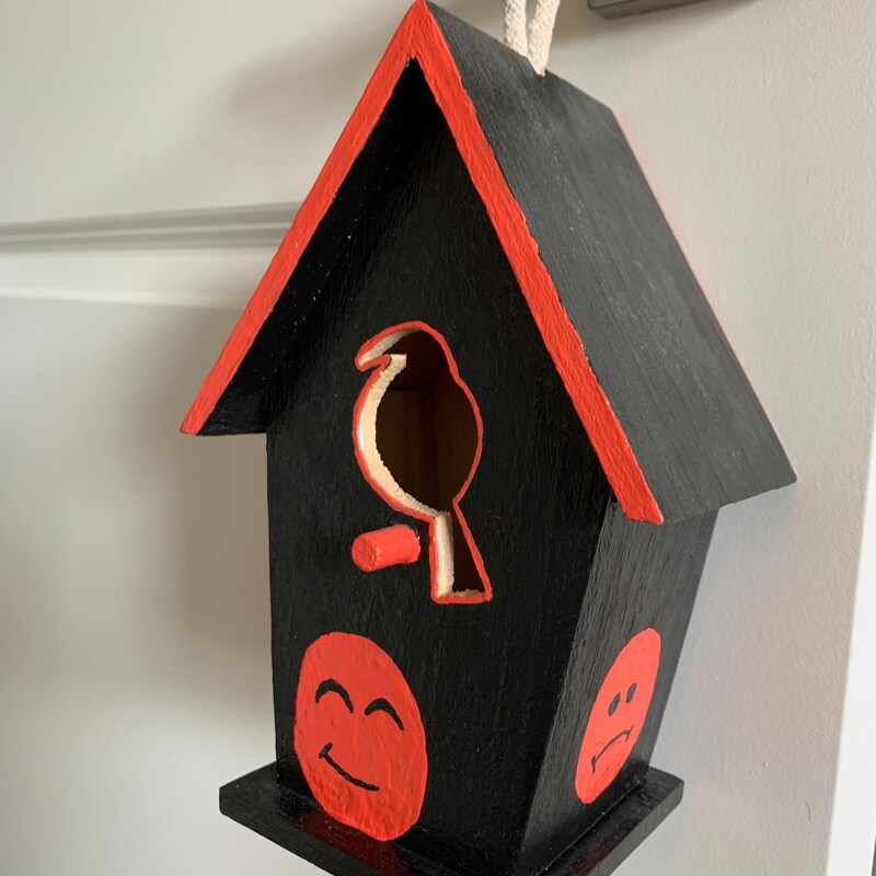 Halloween Birdhouse - Etsy
