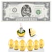 The Official Easter Bunny Dollar Bill With Golden Eggs Value 6 Pack ...