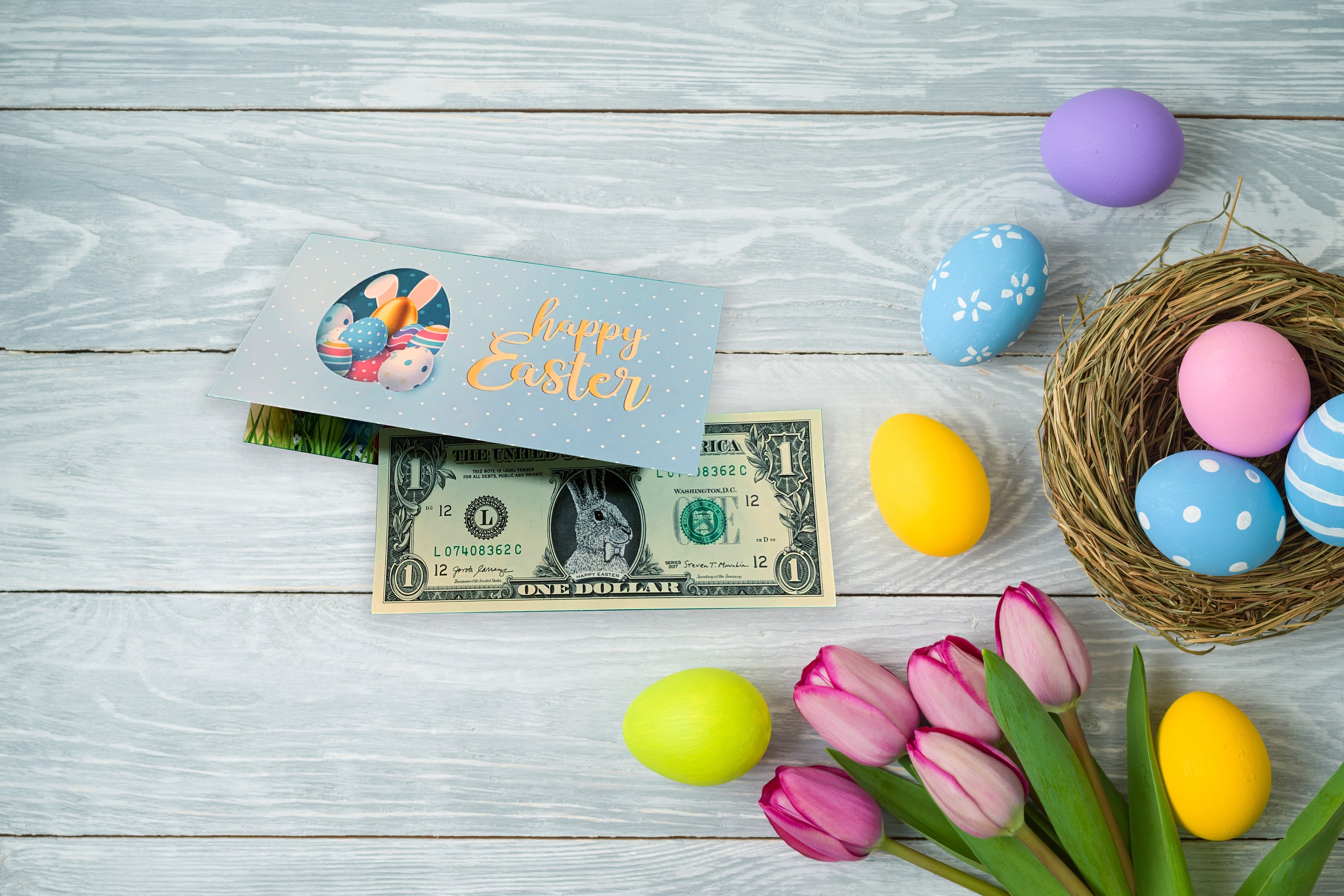 The Official Easter Bunny Dollar Bill. Real 1.0 USD. Each Bill - Etsy