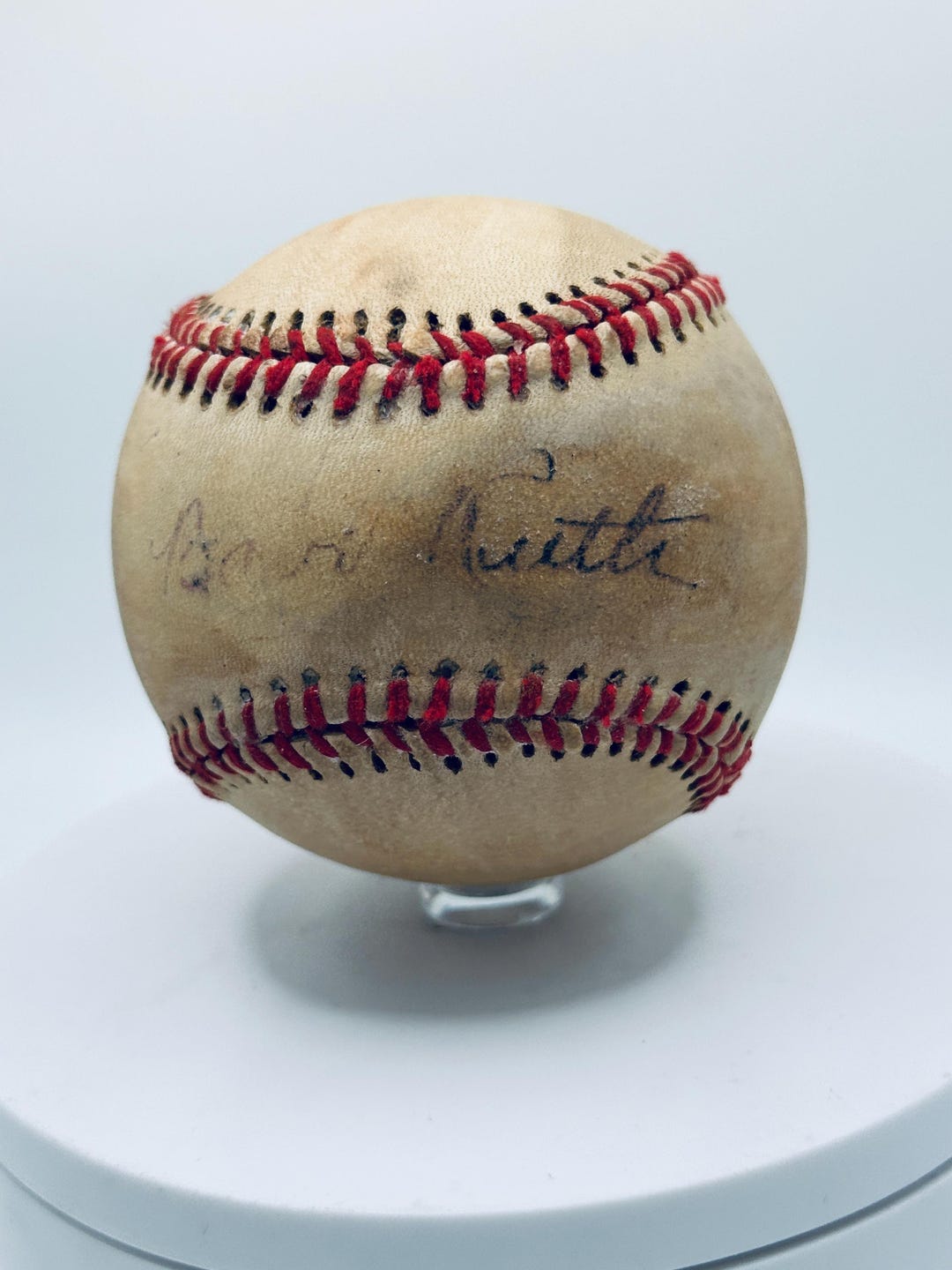 Babe Ruth Replica Signed Autographed OAL Harridge 1935 Baseball ...