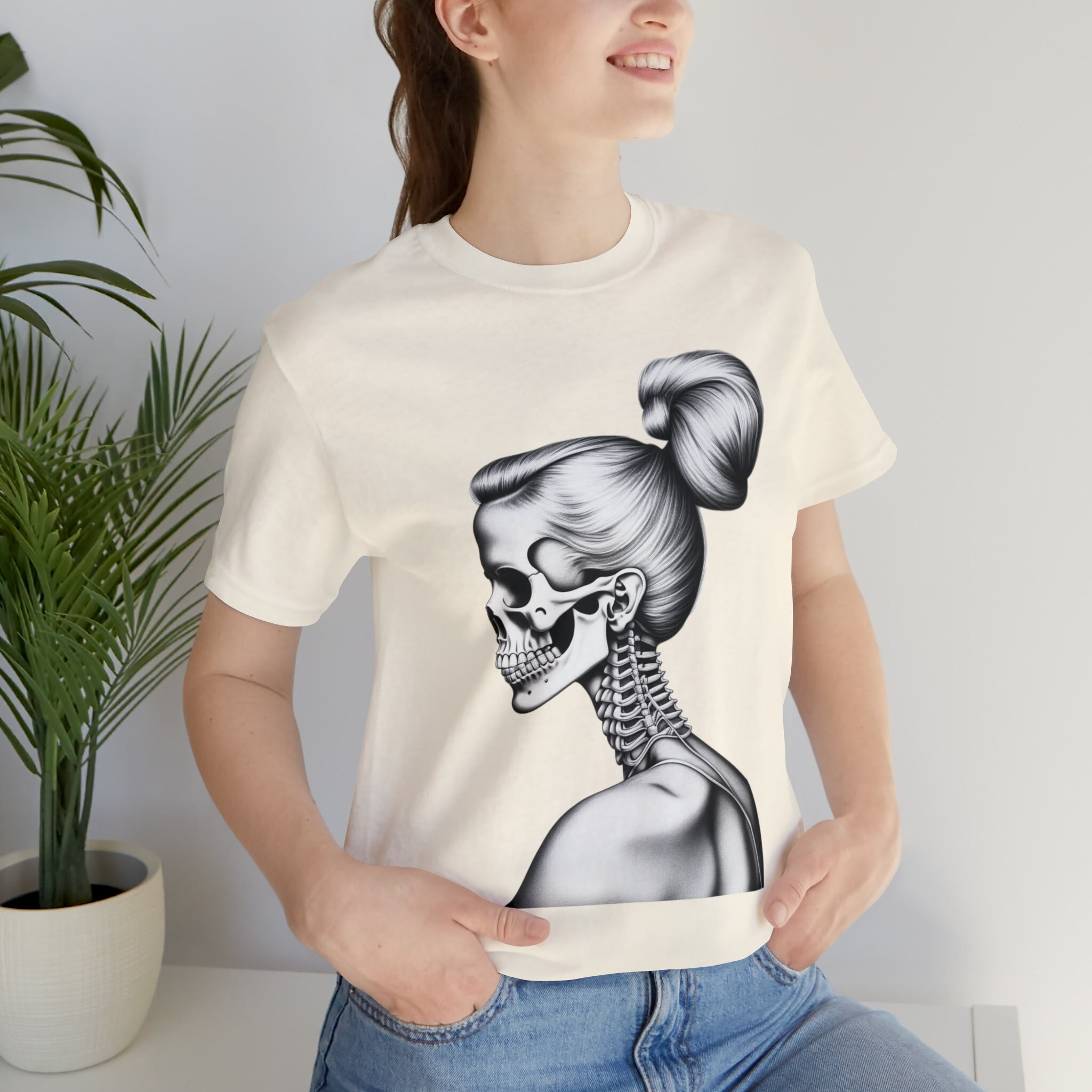Skeleton Lady, Messy Bum, Skeleton Mom, Messy Bun, Trick or Treat ...