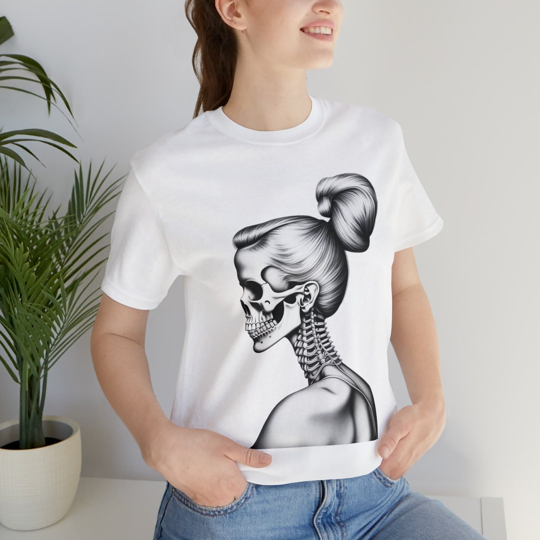 Skeleton Lady, Messy Bum, Skeleton Mom, Messy Bun, Trick or Treat ...