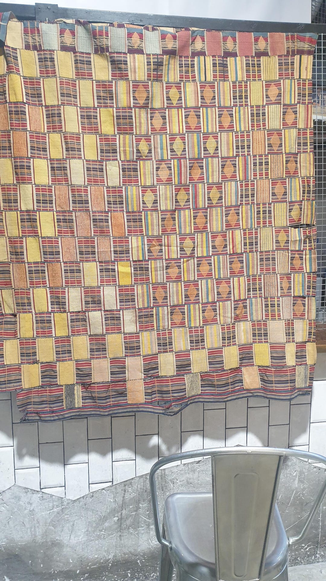 Rare Early 20th Century Ewe Kente Cloth – Vibrant and Authentic African ...