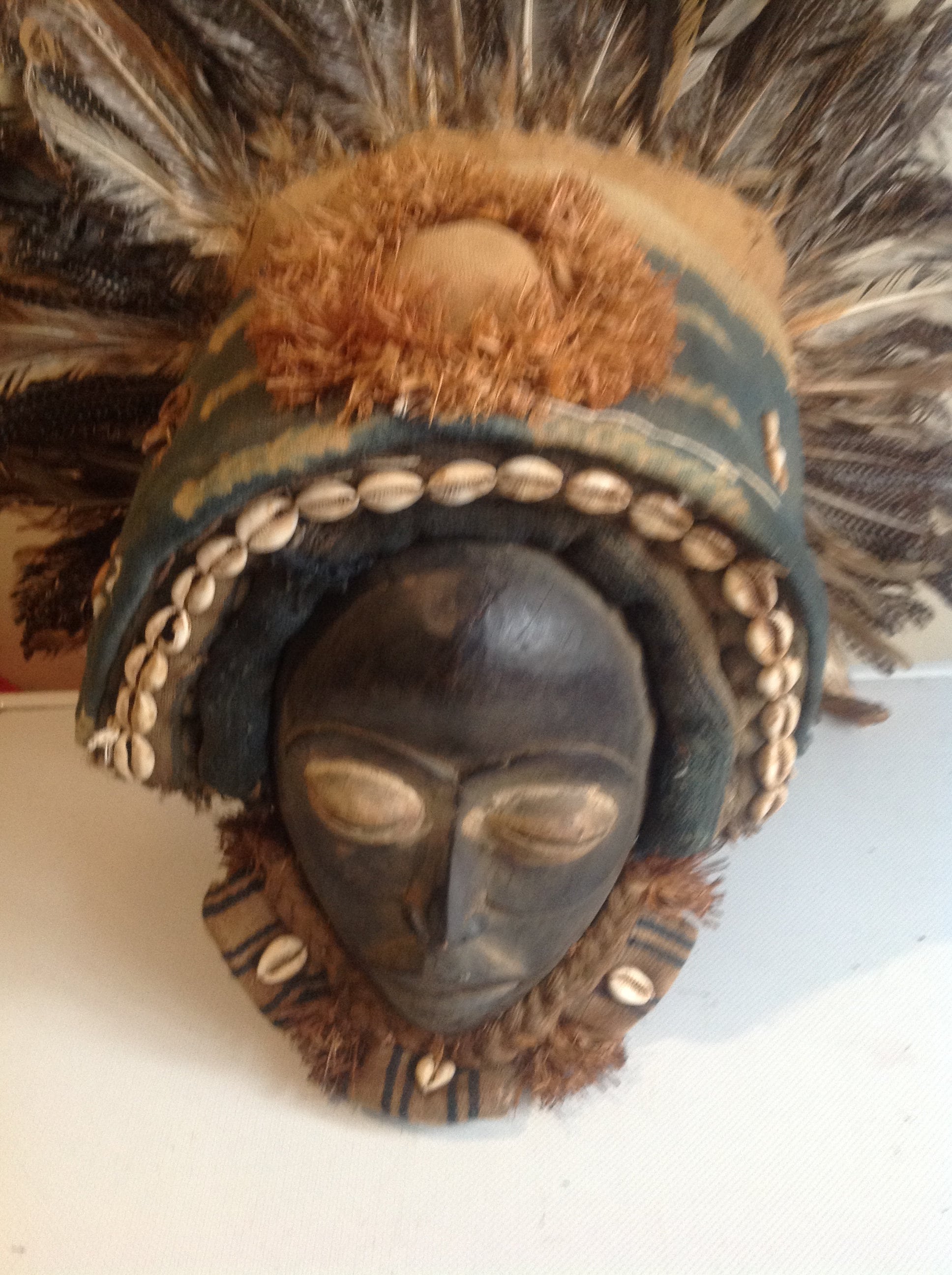A Antique Dan Mask, Unique Ancient Mask Accessory, Ethnic and Boho Mask ...