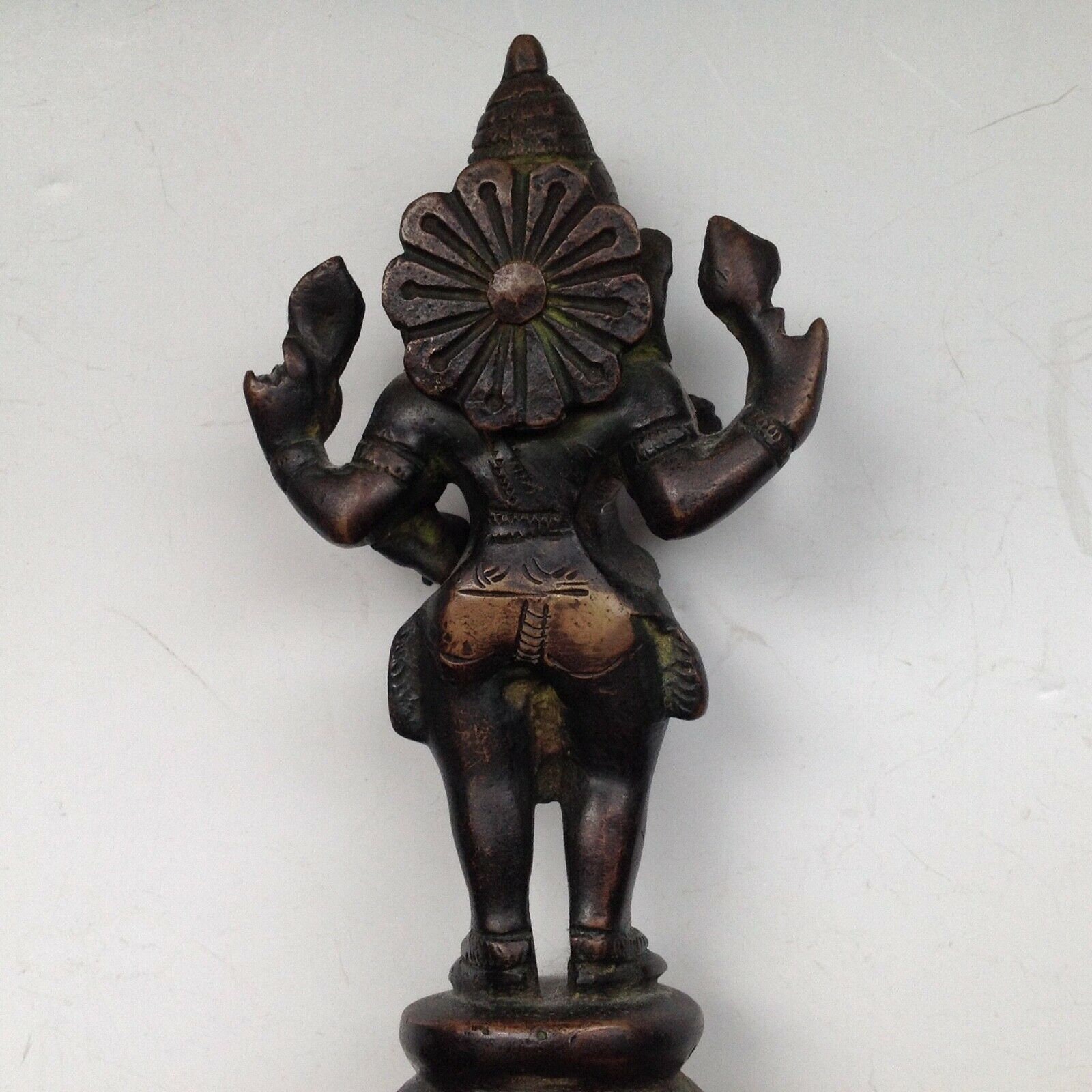 Antique Hindu Bronze Ganesh Figure Statue, Rare Indian Ganesh Statue 14 ...