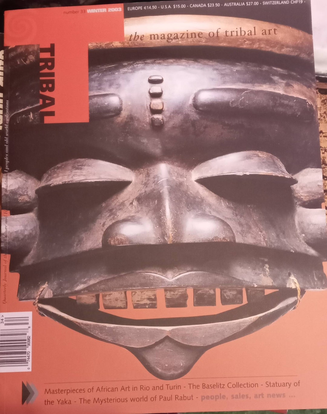 Tribal Arts Magazine Limited Edition - Etsy