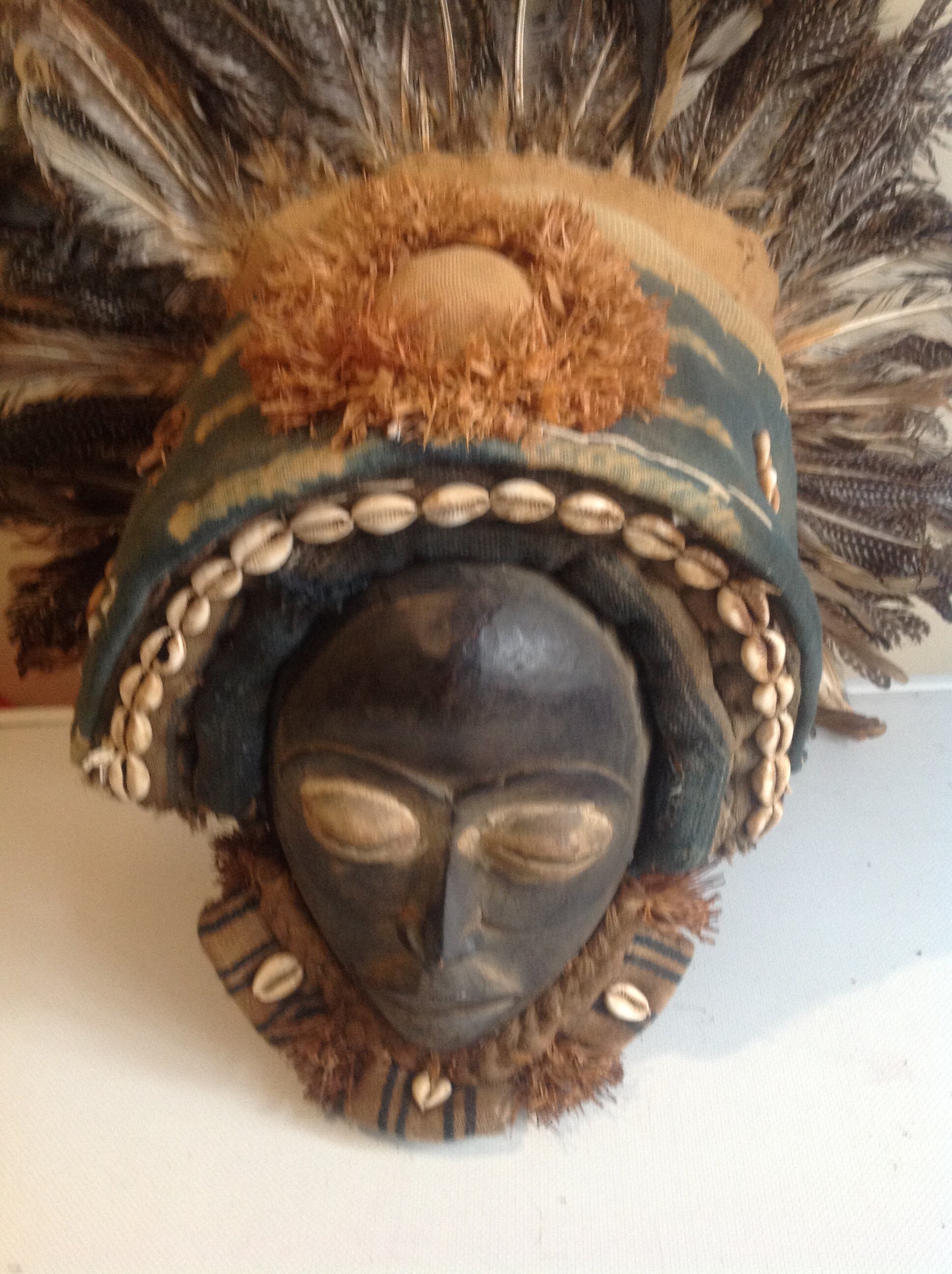 A Antique Dan Mask, Unique Ancient Mask Accessory, Ethnic and Boho Mask ...