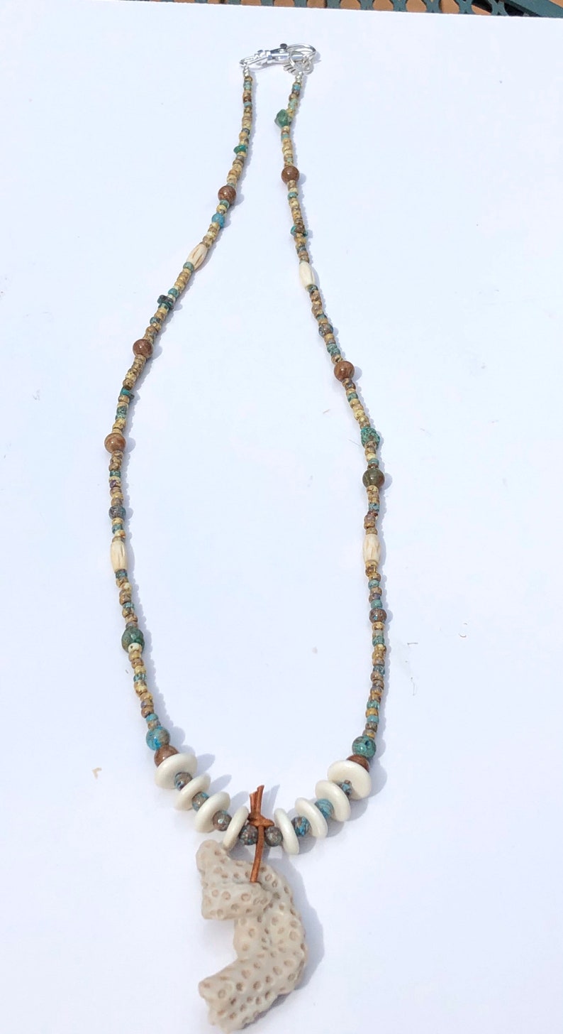 Fabulous Fossil Coral Turquoise and Blue Green Calsilica - Etsy