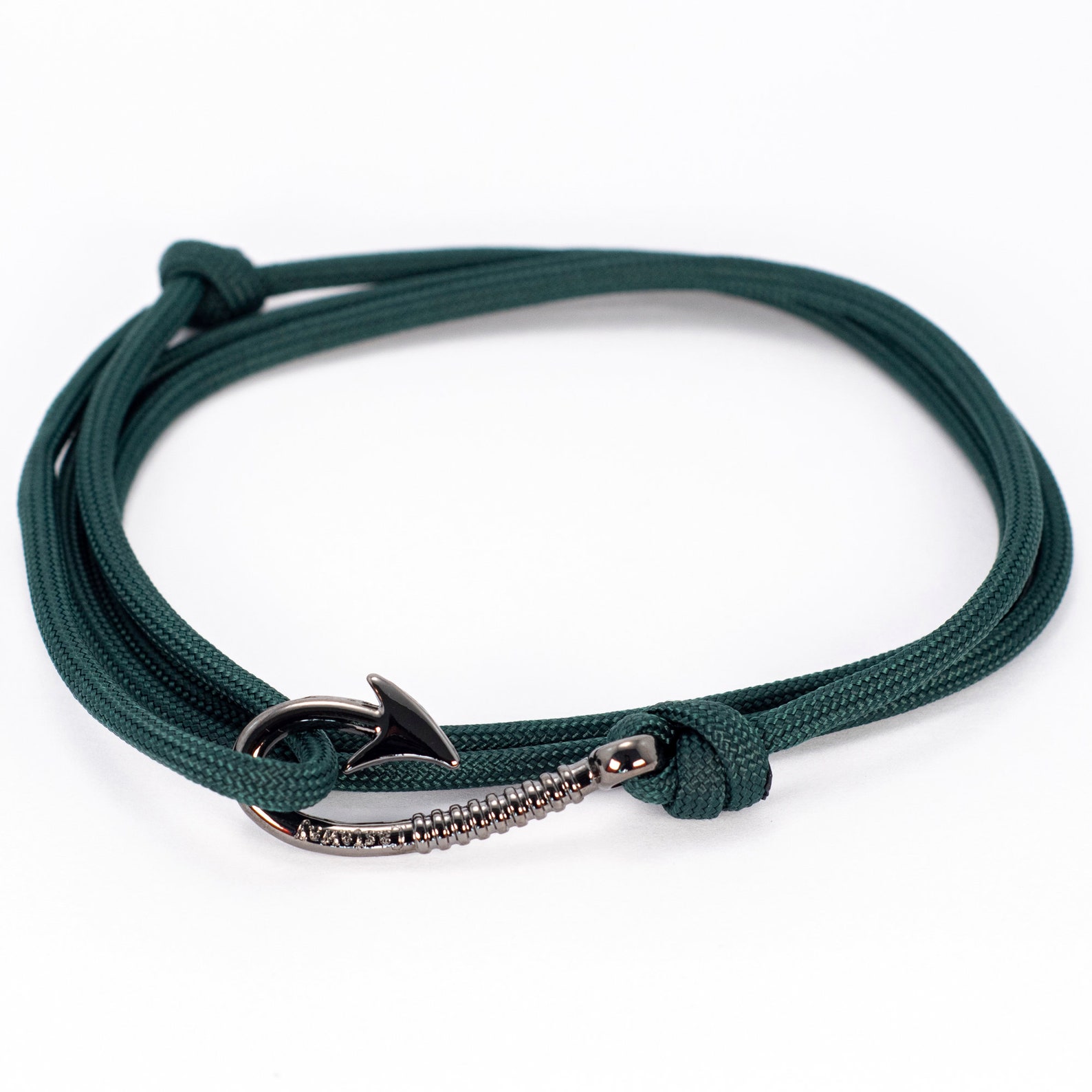 Paracord Fish Hook Rope Wrap Rope Bracelet - Etsy