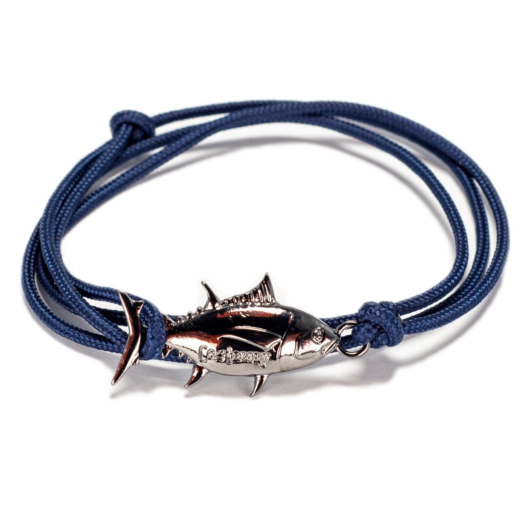 Paracord Ahi Tuna Fish Wrap Rope Bracelet - Etsy