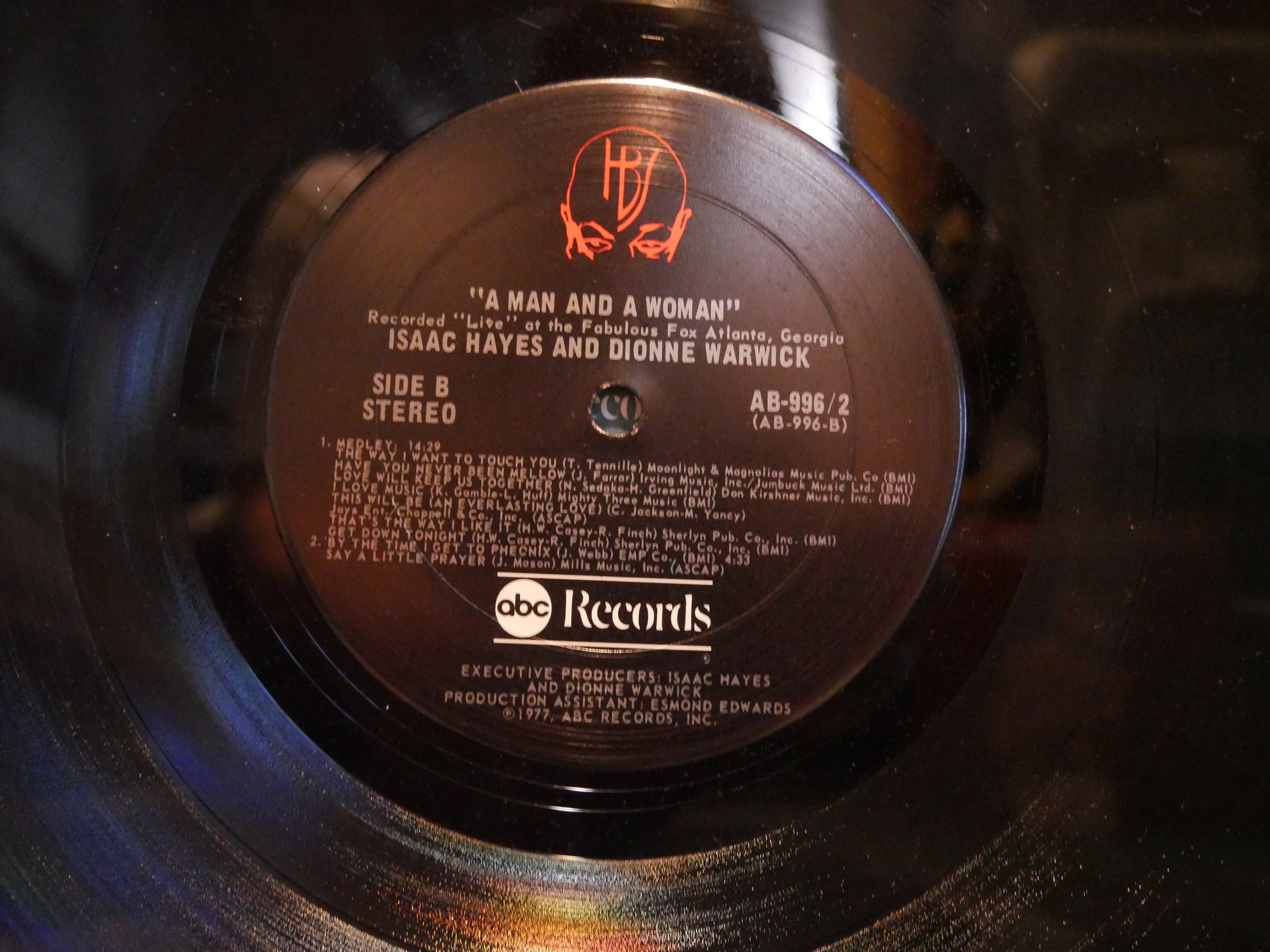 Isaac Hayes & Dionne Warwick "a Man and A Woman" Gatefold Vinyl Lps ...