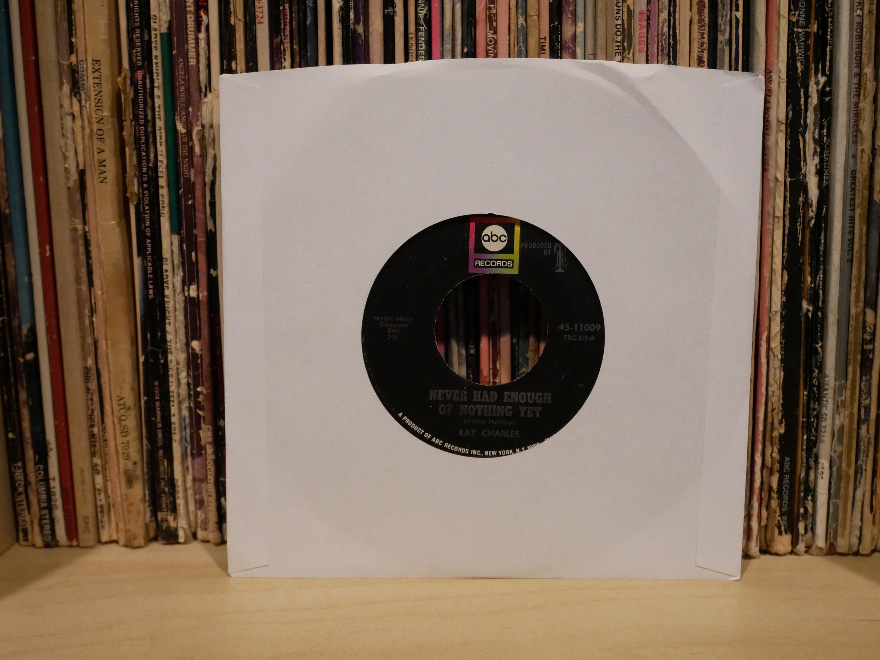 Vintage Vinyl: Ray Charles - "yesterday" W/ "never Had Enough of ...