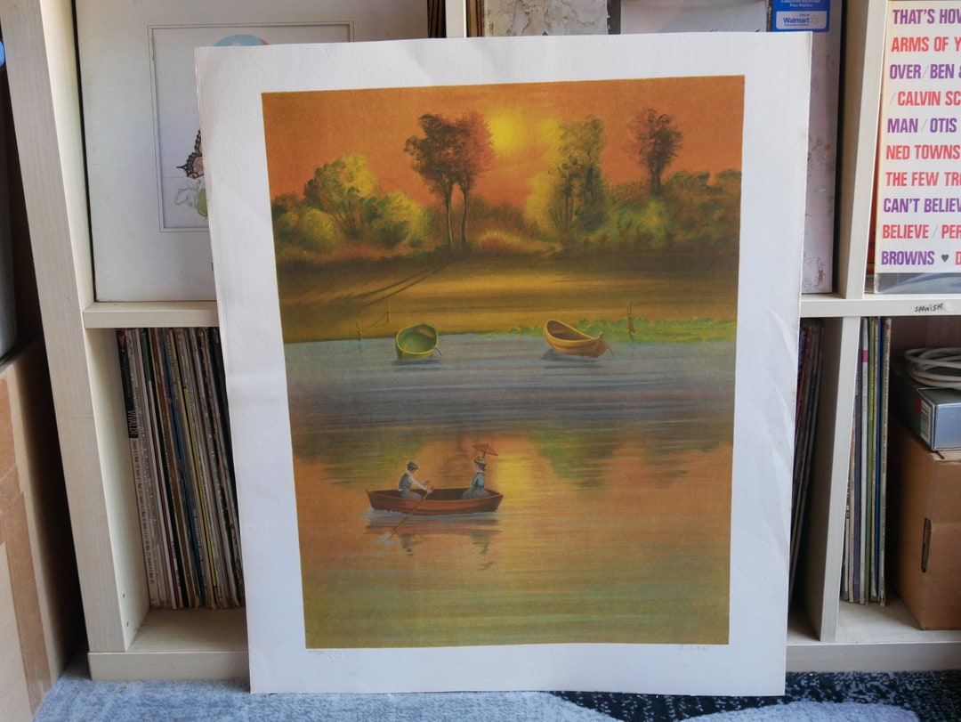 RARE: Roberto Righi Art Lithograph/giclee on Paper. Limited Edition ...