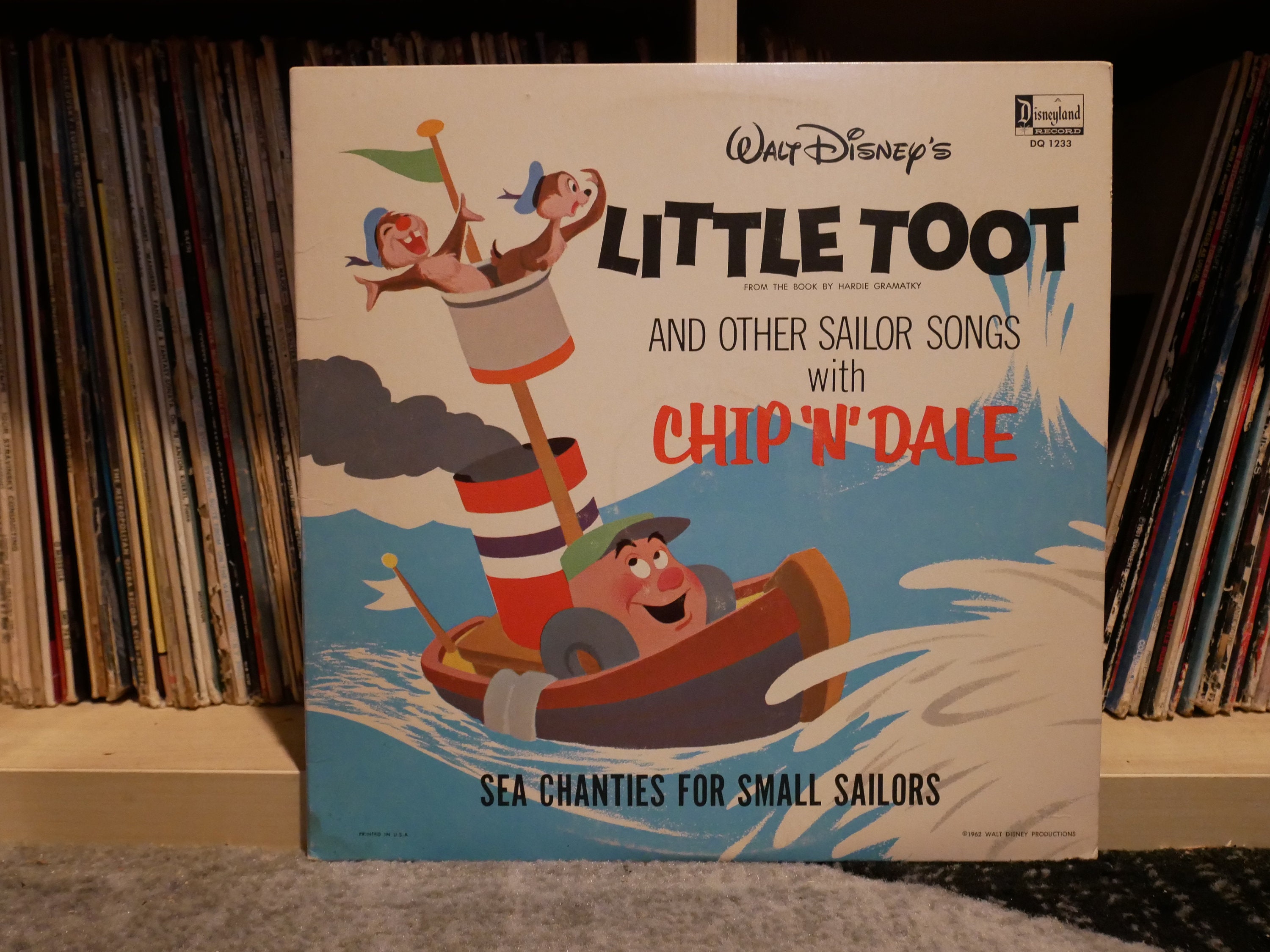 Little Toot Disney Vintage Vinyl: Walt Disney Presents – Little Toot