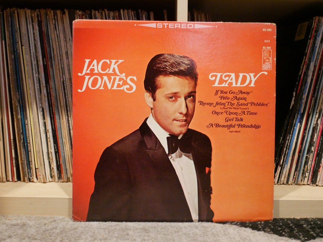 Vintage Vinyl: Jack Jones - Lady - Vinyl LP - Kapp Records - 1967 - Etsy
