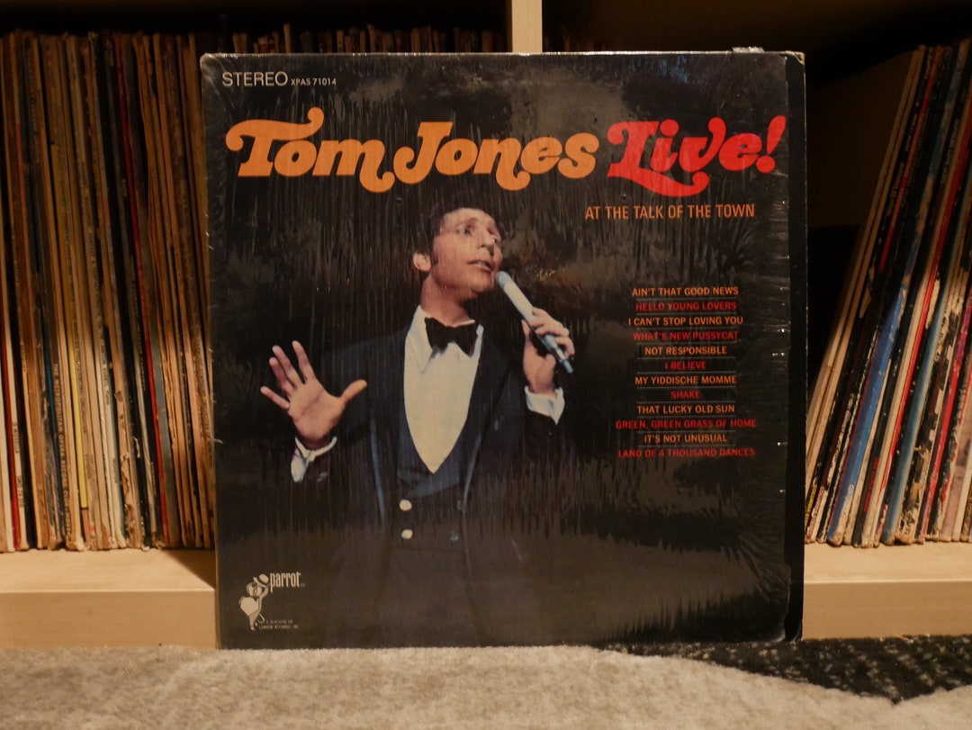 Vintage Vinyl: Tom Jones Tom Jones Live at the Talk of the Town Vinyl ...