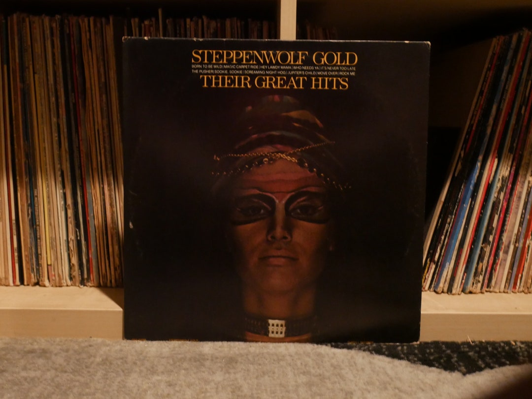 Vintage Vinyl: Steppenwolf - "gold - Their Great Hits" - Gatefold Vinyl LP W/ Detachable Poster ...