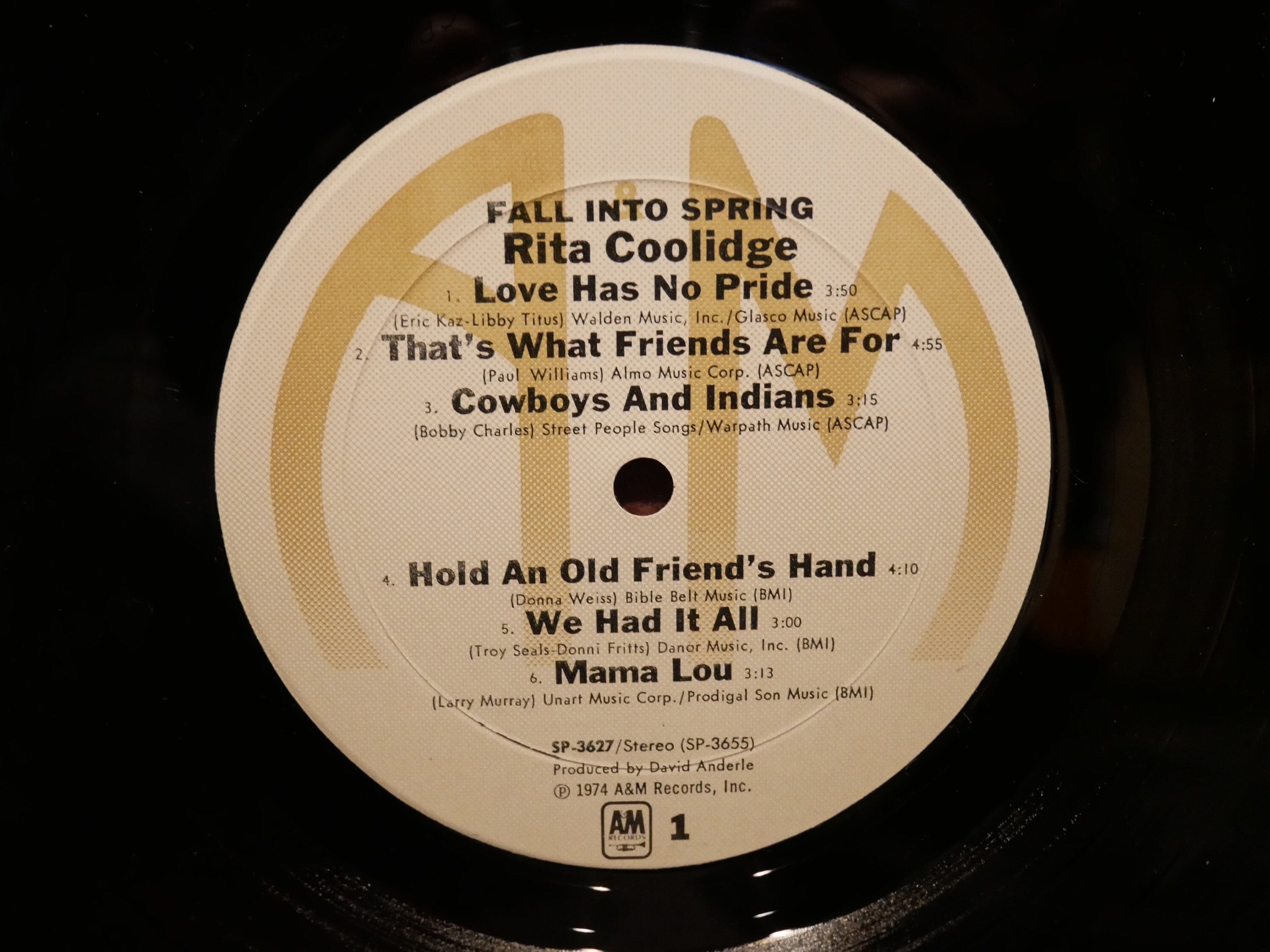 Rita Coolidge - Fall Into Spring - LP Vinyl - 1974 - Etsy.de