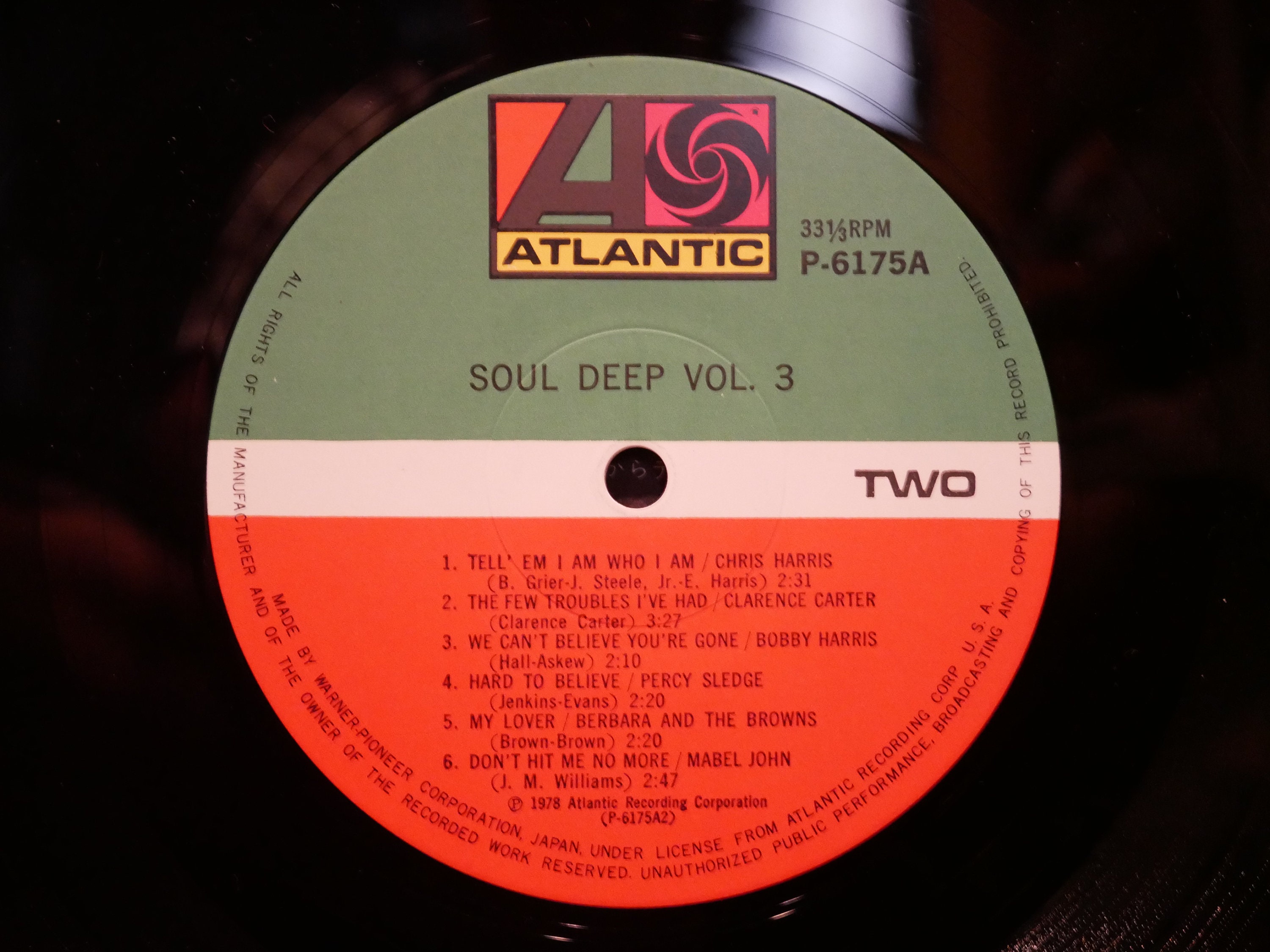 Álbum de vinilo Rare Soul Various Soul Deep Vol.3 - Etsy España