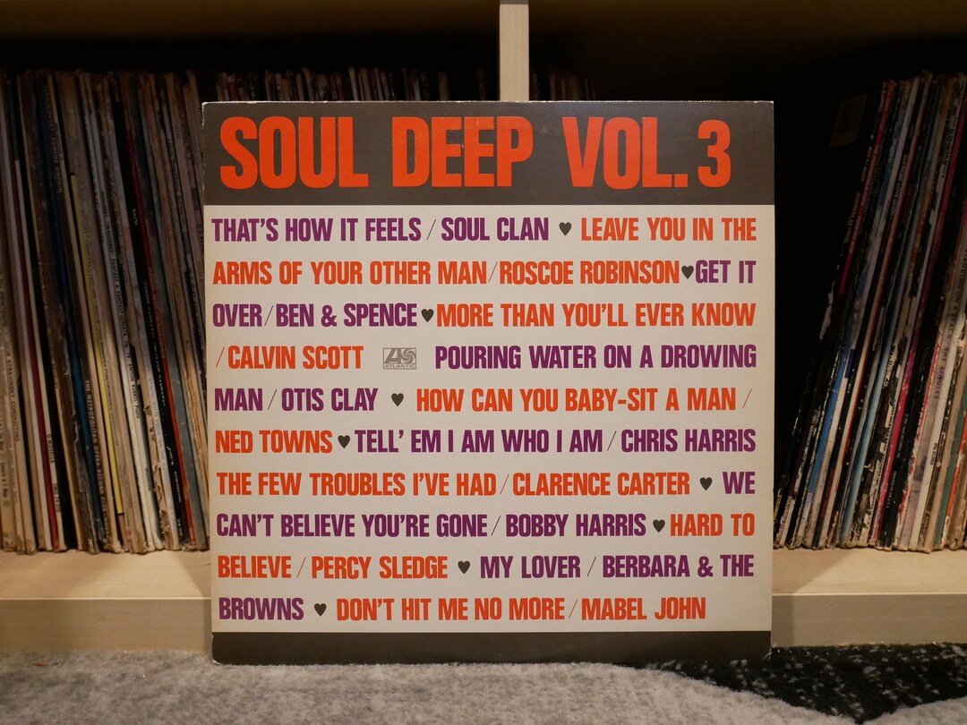 Álbum de vinilo Rare Soul Various Soul Deep Vol.3 Atlántico 1974 ...