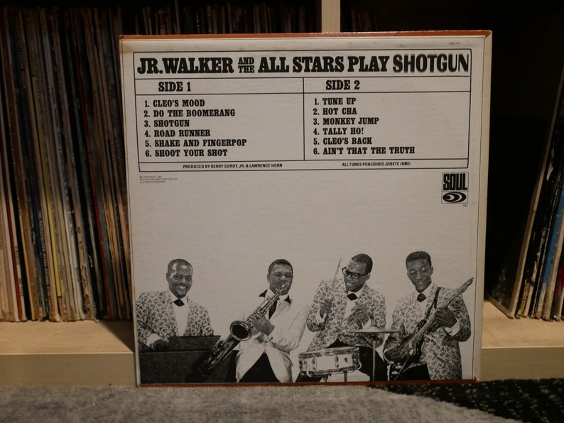Vintage Vinyl: Jr. Walker and the All Stars shotgun Vinyl LP Soul Records 1965 original Press - Etsy