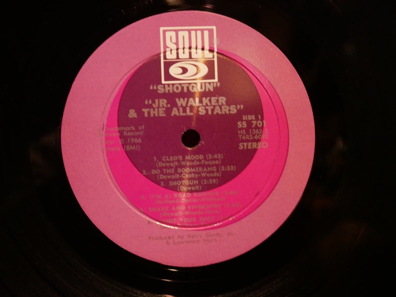 Vintage Vinyl: Jr. Walker and the All Stars shotgun Vinyl LP Soul Records 1965 original Press - Etsy