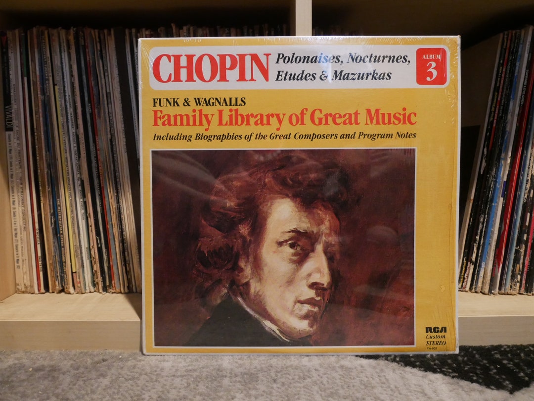 Vintage Vinyl: Chopin – Polonaises, Nocturnes, Etudes & Mazurkas by Various Pianists - Vinyl LP ...