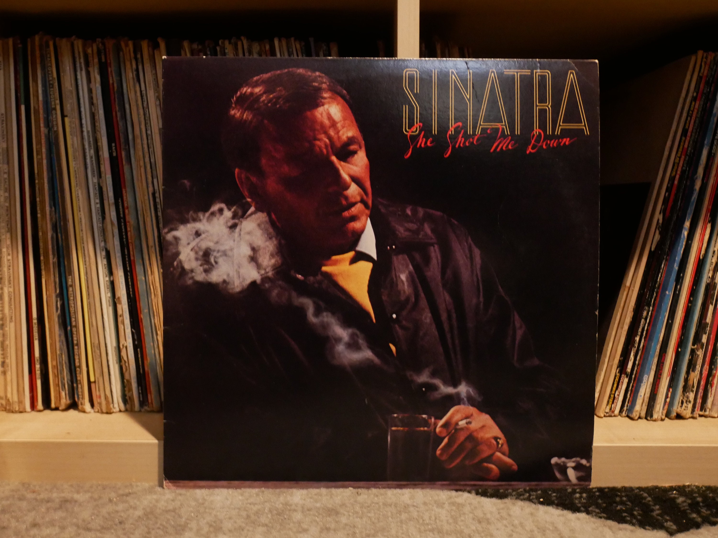 Vintage Vinyl: Frank Sinatra She Shot Me Down Vinyl LP Reprise Records ...