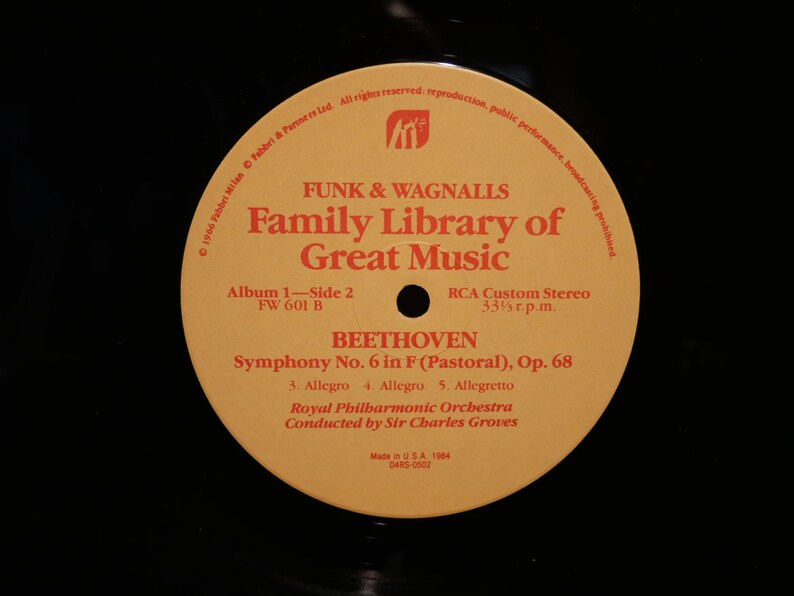 Vintage Vinyl: Beethoven – Symphony No. 6 (pastoral) by Royal ...