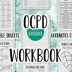 OCPD Workbook Mental Health Therapy CBT for Anger - Etsy Canada