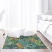 Wild Jungle Animals Rugs, Leopard Print Carpet, Tropical Kids Rugs for ...