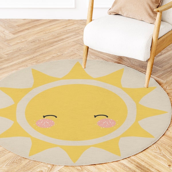 Sun Rug - Etsy