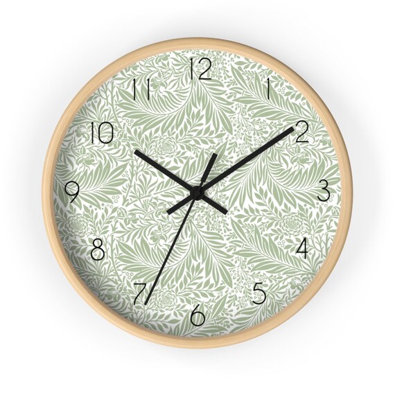 Home Décor Clocks Home & Living Botanical Wall clock etna.com.pe