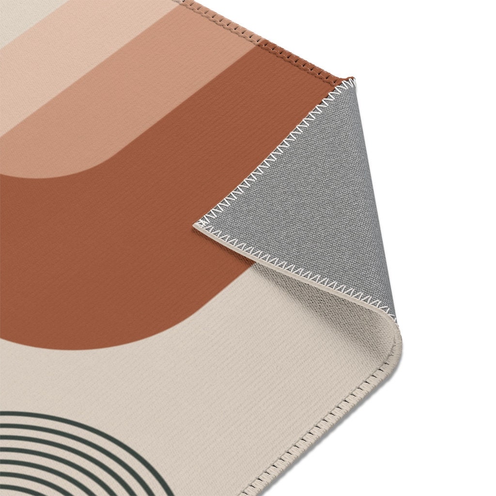 Earth Organic Tones Area Rug Nursery Carpet Boho Rug Line | Etsy