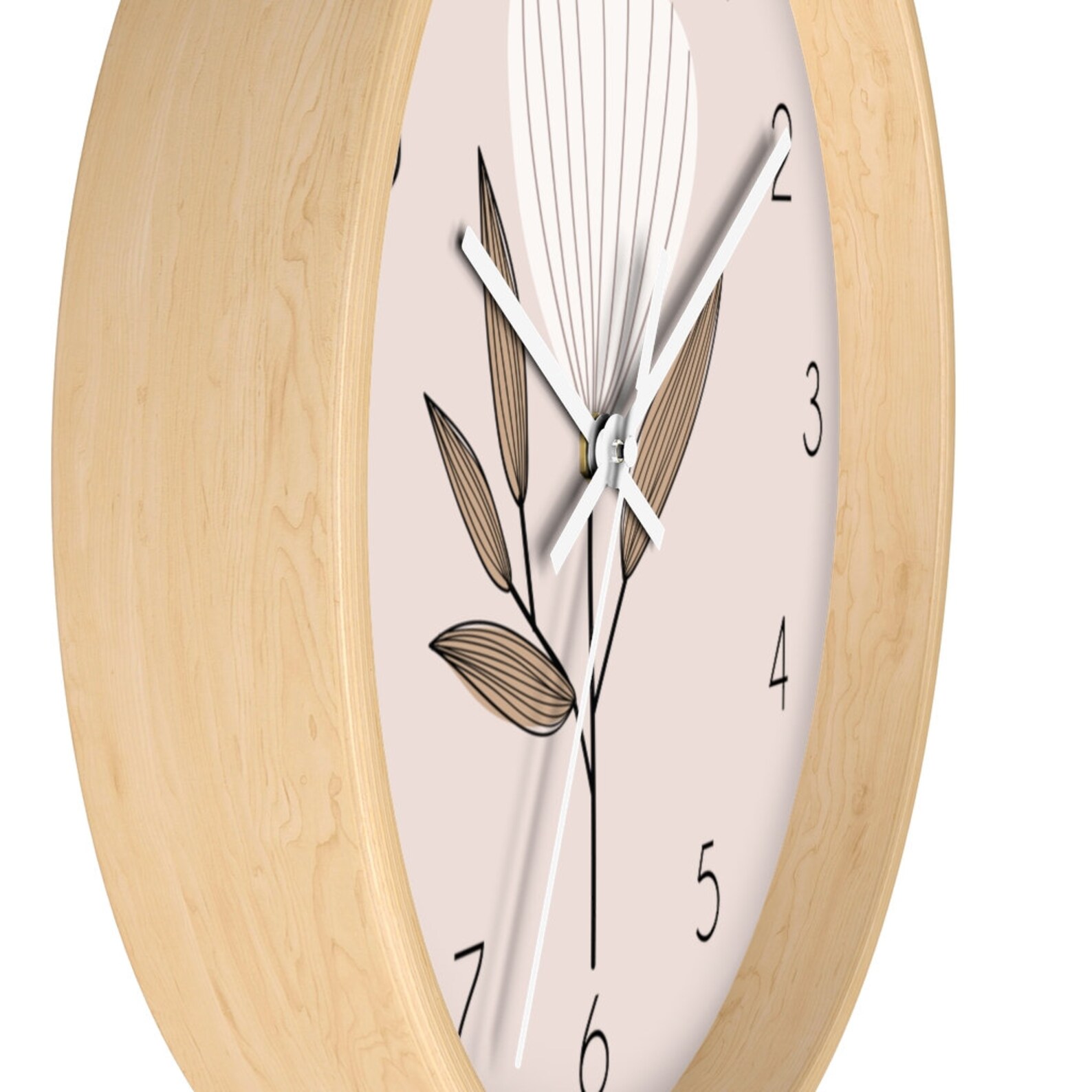 Wall Clock Scandinavian Design Wall Clock Contemporary - Etsy