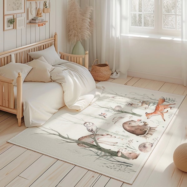 Woodland Rug - Etsy